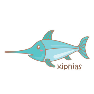 Pagina Da Colorare Di Xiphias