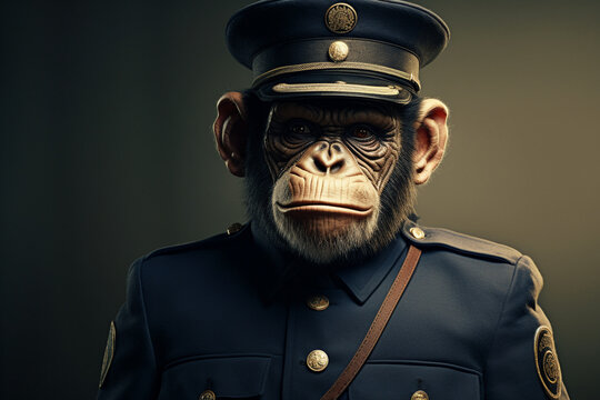 Funny Looking Police Officer