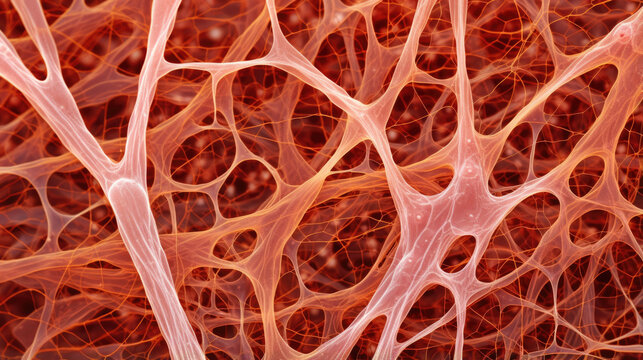 Nervous Tissue Under Microscope