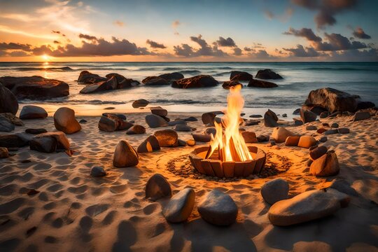 Beach Fire Pit Images – Browse 1,803 Stock Photos, Vectors, and Video ...
