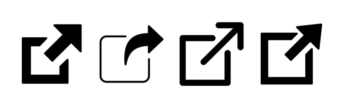 Hyperlink Arrow Icon