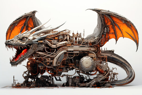 Mechanical Dragon Motorcycle