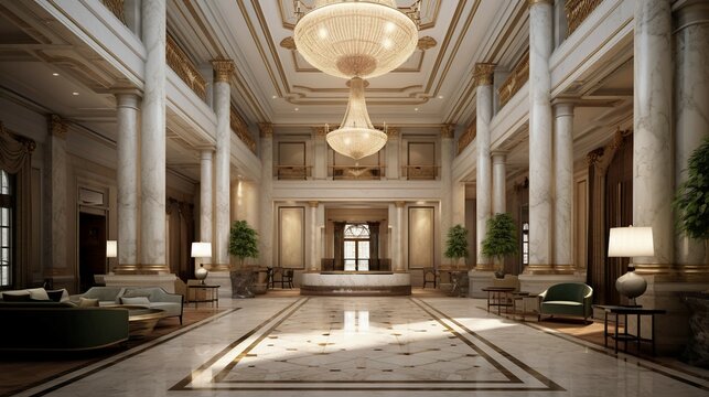 Grand Hotel Lobby