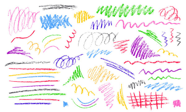 Crayon Scribble Vector