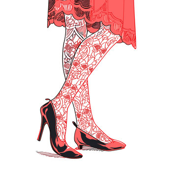 "Lace Stockings" Images – Browse 45 Stock Photos, Vectors, and Video ...