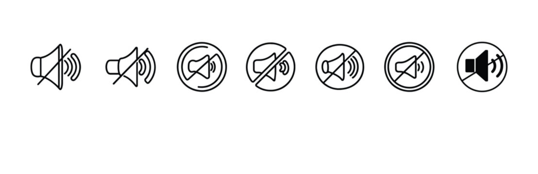 "Mute Icon" Imagens – Procure 1,281 fotos, vetores e vídeos | Adobe Stock