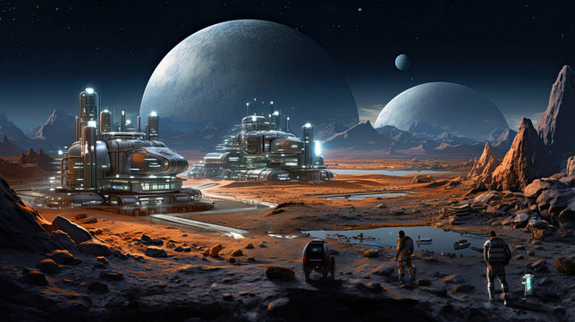 Space Colony Hd