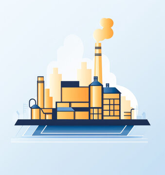 Factory Vector Png