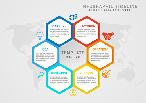Hexagon Timeline Template Images – Browse 6,819 Stock Photos, Vectors ...