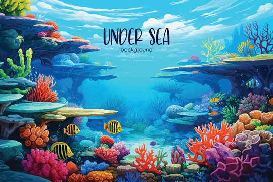 Coral Reef Cartoon Images – Browse 75,635 Stock Photos, Vectors, and ...