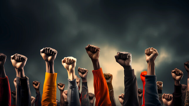 Fists In The Air Images – Browse 10,818 Stock Photos, Vectors, and ...
