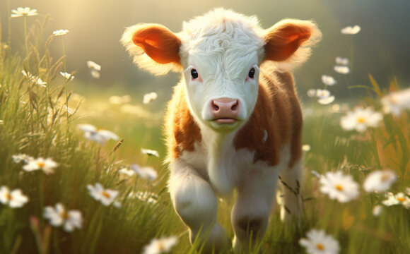 Cute Calves Cows