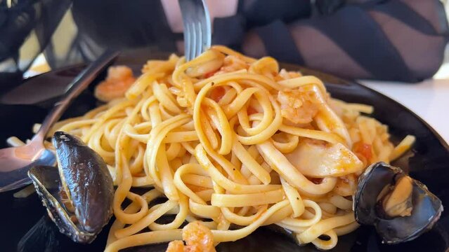 "Pasta With Seafood" Images – Browse 301 Stock Photos, Vectors, and ...