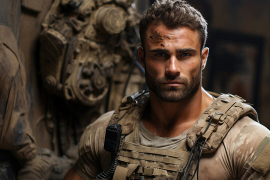 Military Muscular Male Images – Browse 14,536 Stock Photos, Vectors ...