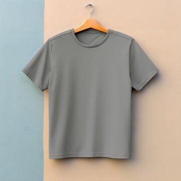 Grey T Shirt Mockup Images – Browse 36,481 Stock Photos, Vectors, and ...