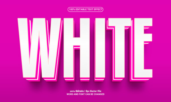 White 3D Text Effect Mockup Images – Browse 2,435 Stock Photos, Vectors ...