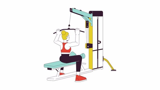 "Lat Pulldown Machine" Images – Browse 123 Stock Photos, Vectors, and ...