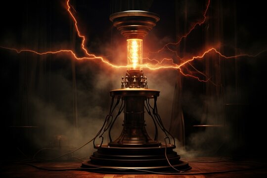 Nikola Tesla Coil Wallpaper