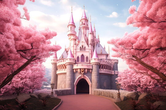 「Pink Castle」の写真素材 | 291,887件の無料イラスト画像 | Adobe Stock