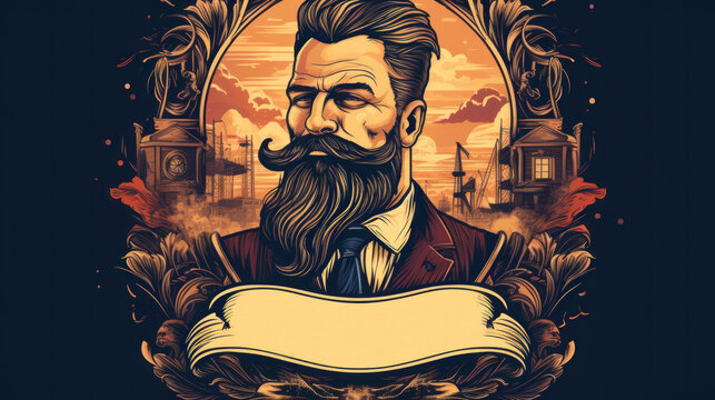 Cartoon Guy With Beard Images – Browse 35,055 Stock Photos, Vectors ...