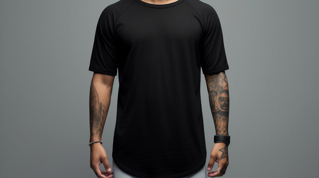 "Black T Shirt" Images – Browse 7,410 Stock Photos, Vectors, and Video ...