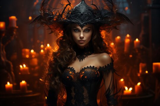 Dark Witch Wallpaper