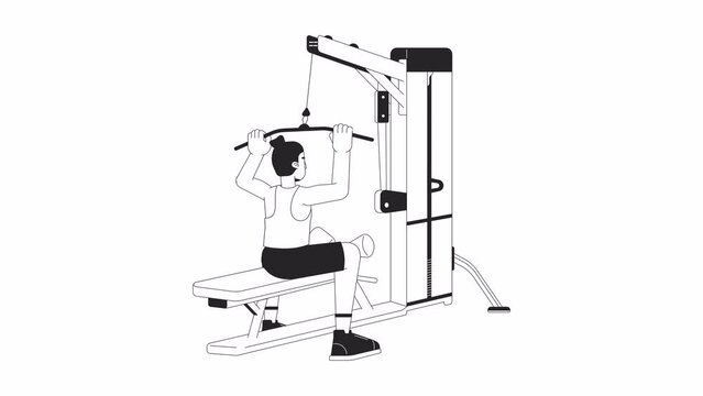 "Lat Pulldown Machine" Images – Browse 123 Stock Photos, Vectors, and ...
