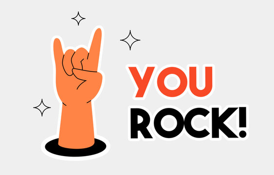 "You Rock" Images – Browse 416 Stock Photos, Vectors, and Video | Adobe ...
