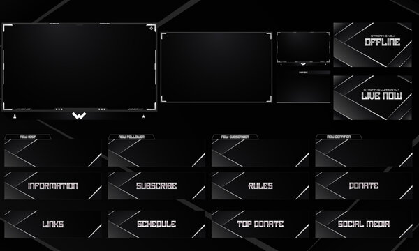 Stream Overlay Banner Images – Browse 9,419 Stock Photos, Vectors, and ...