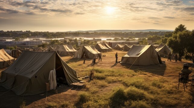 "Military Tent" Images – Browse 215 Stock Photos, Vectors, and Video ...