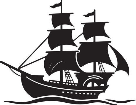 Pirate Head Clip Art Black And White