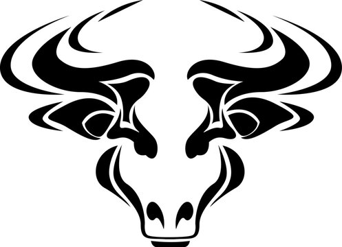 Bull Face Tattoo