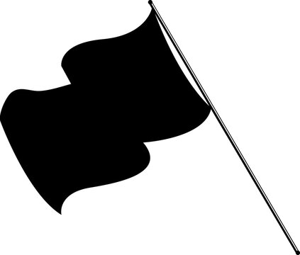 Black Flag Vector