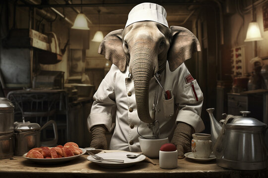 Elephant Chef Images – Browse 468 Stock Photos, Vectors, and Video ...