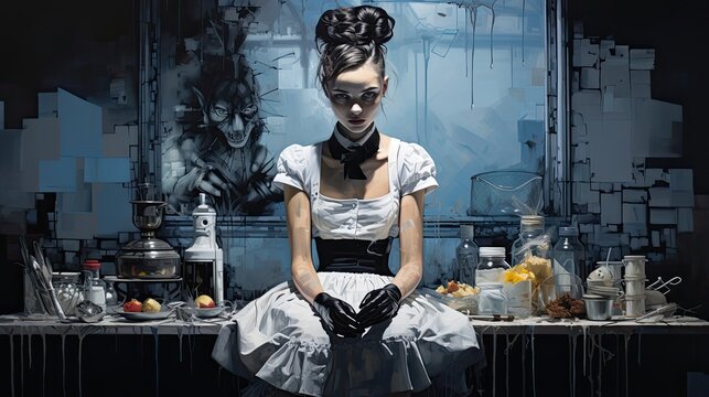 "French Maid Outfit" Bilder – Durchsuchen 1,458 Archivfotos ...