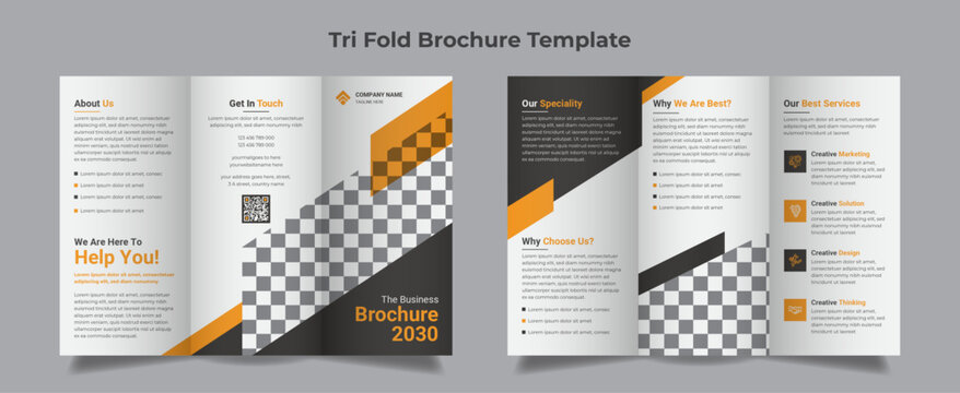 Tri Fold Infographic Brochure Template Images – Browse 10,037 Stock ...