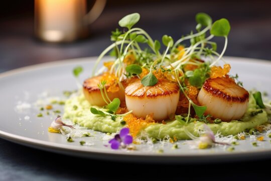 Scallops Plate Images – Browse 27,646 Stock Photos, Vectors, and Video ...