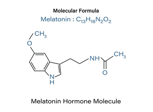 melatonin hormone structure