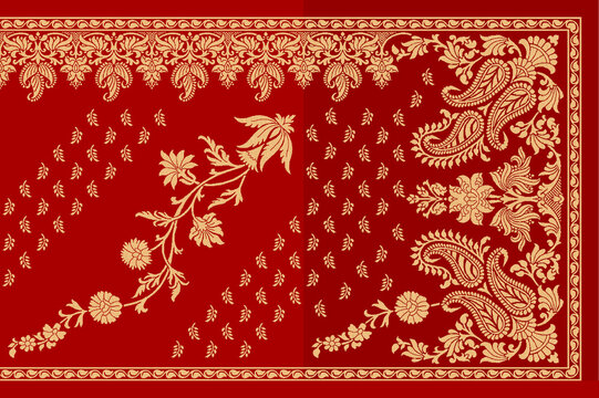 Saree Design Images – Browse 87,197 Stock Photos, Vectors, and Video ...