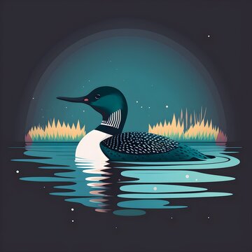 Loon Illustration Images – Browse 472 Stock Photos, Vectors, and Video ...