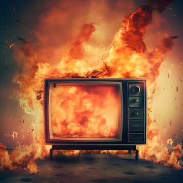 Tv On Fire Images – Browse 19,394 Stock Photos, Vectors, and Video ...