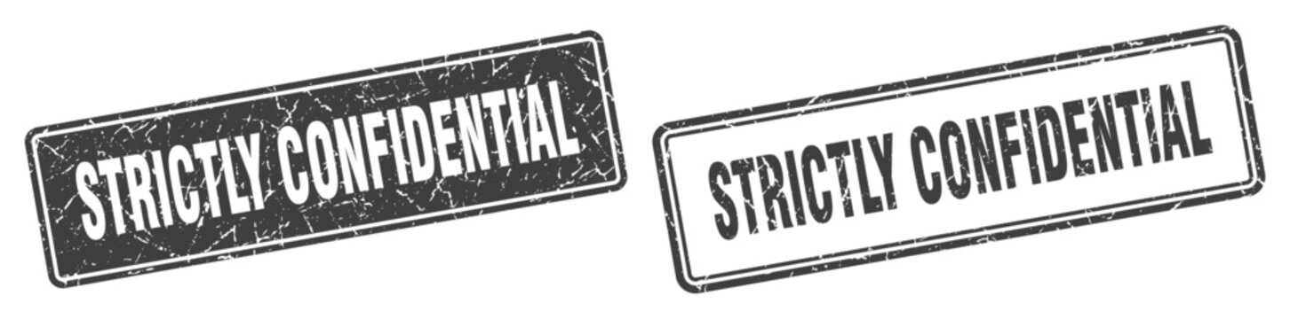 Confidential Sign Png