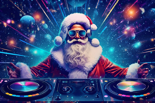 "Santa Dj"-Bilder: Stock-Fotos & -Videos. | Adobe Stock