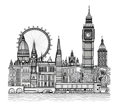 London Line Drawing Images – Browse 10,168 Stock Photos, Vectors, and ...