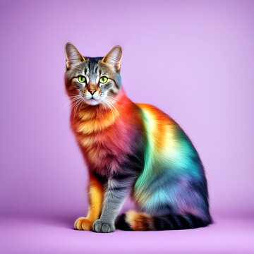 Rainbow Cat Images – Browse 48,185 Stock Photos, Vectors, and Video ...
