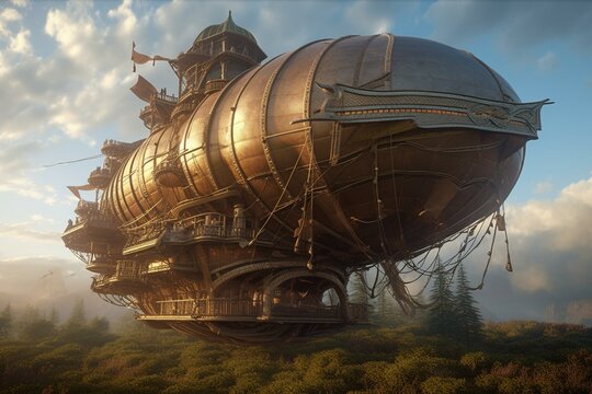 Elven Airship