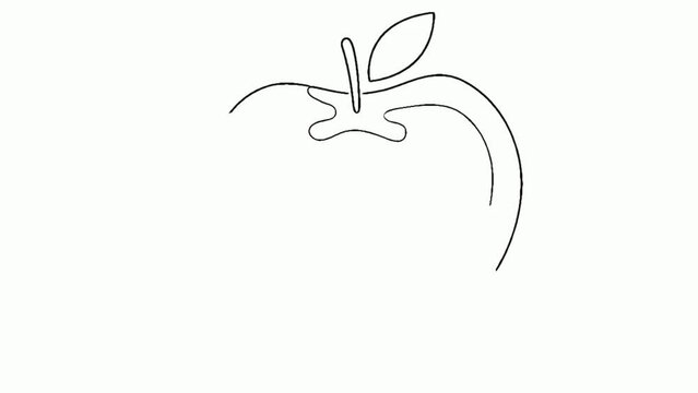 "Apple Line Art" Images – Browse 50 Stock Photos, Vectors, and Video ...