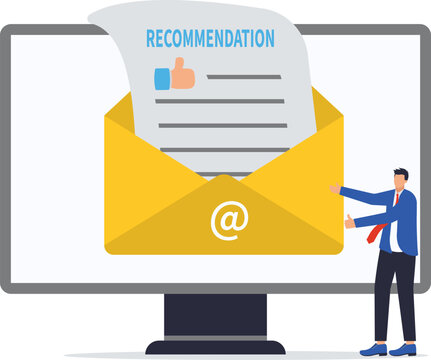 Recommendation Letter Clipart