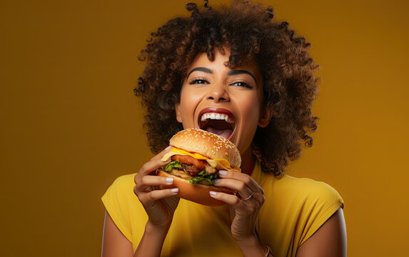 Lady Excited Eating Images – Browse 5,545 Stock Photos, Vectors, and ...