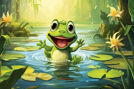 "Cartoon Frog" Bilder – Durchsuchen 1,142 Archivfotos, Vektorgrafiken ...